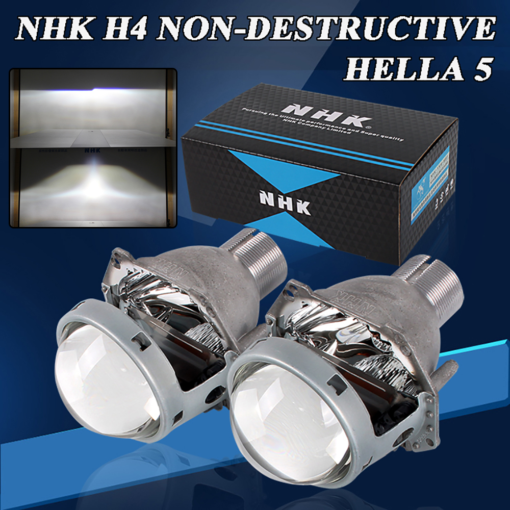 Nhk H4 Hella 3r G5 Bi Xenon Projector Lens 3 0 Inch Car Motorcycle
