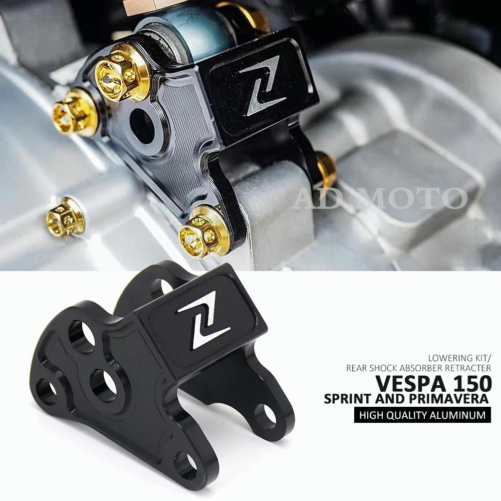 Motorcycle Accessories Aluminum Linkage Lowering Kit Link For VESPA ...