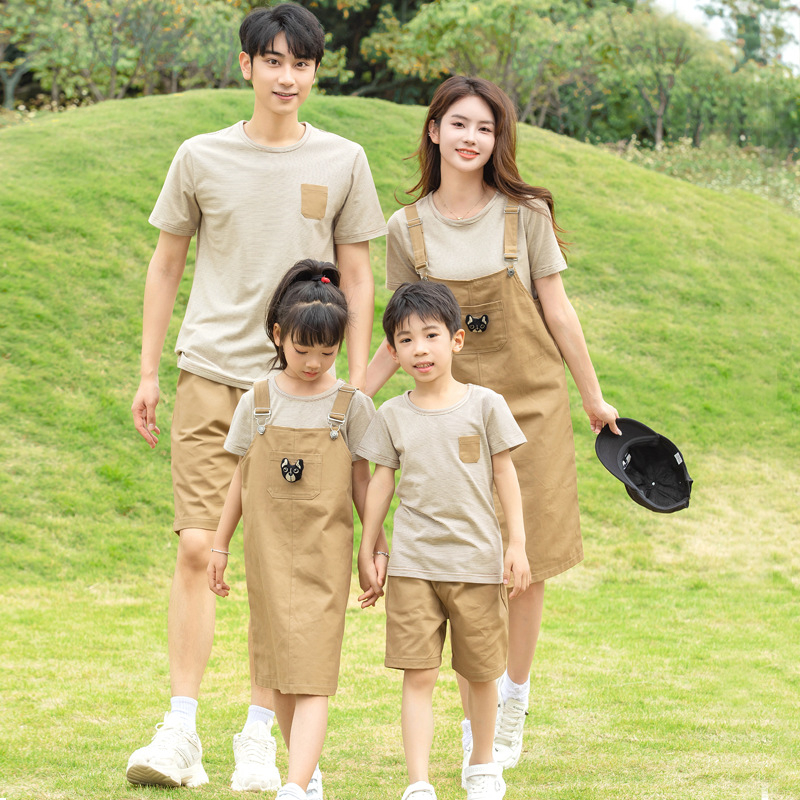 Family Matching Outfit t-shirt Women Girl Jumpsuit Couple Set Clothes ...