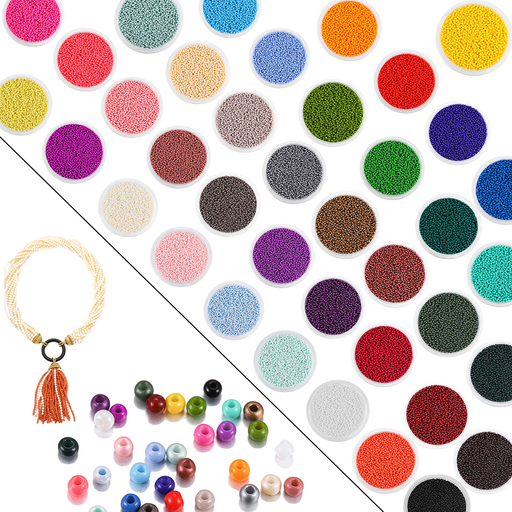 St.kunkka 1000 Pcs/Lot 2mm Glass Seed Small Round Bead High Quality ...