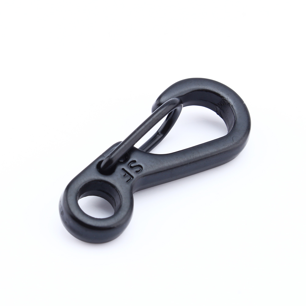 Mini EDC Carabiner Snap Spring Clips Hook Survival Keychain Tool ...