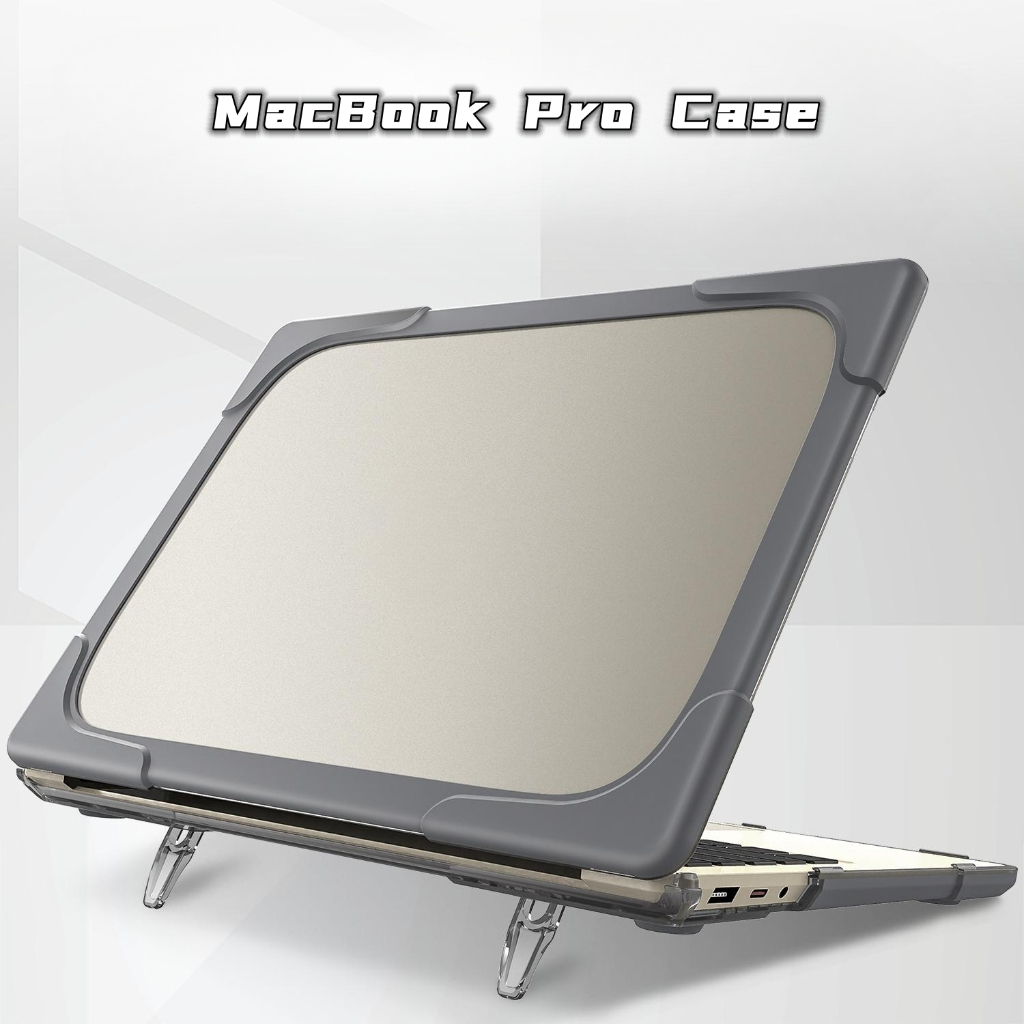 Heavy Duty Matte Coated Protective Hard Shell Cover with Fold Kickstand ...