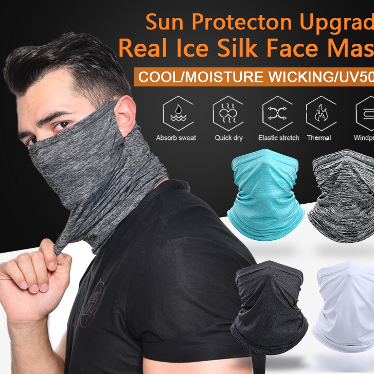 Globetrotter Motor Tube Mask Neck Head Scarf Bandana Cycling Mask ...