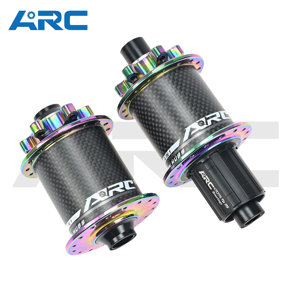 ARC Carbon Fiber MTB Hub NBK 4 Sealed Bearing Hub 6 Disc Bolt Mountain Bike Bicycle Hub Cycling ...