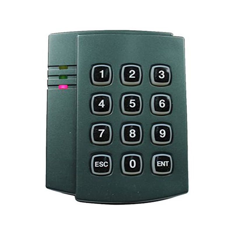 Outdoor Wiegand 26 125KHz RFID EM ID Card Waterproof Keypad Reader Connect for Access Control ...