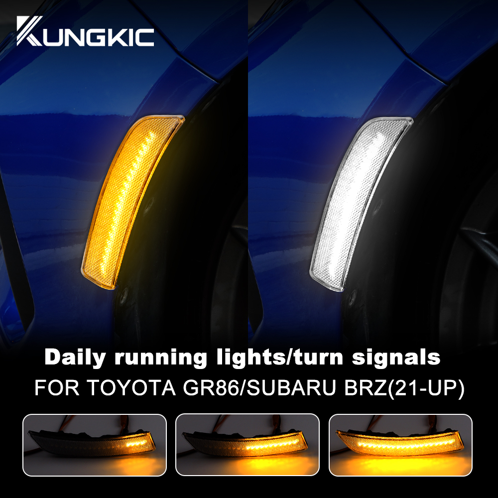 For Toyota GR86 Subaru BRZ 2021-2023 Car Daily Running Lights Car LED ...