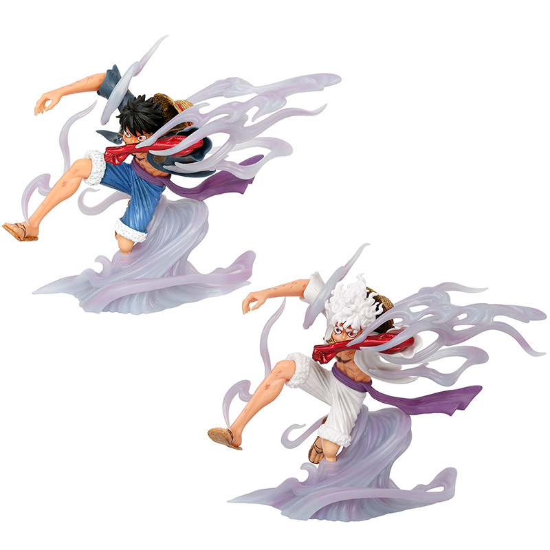 Anime One Piece GK Kaido, 5th Gear Nika Luffy, Inflated Luffy, and 2nd ...