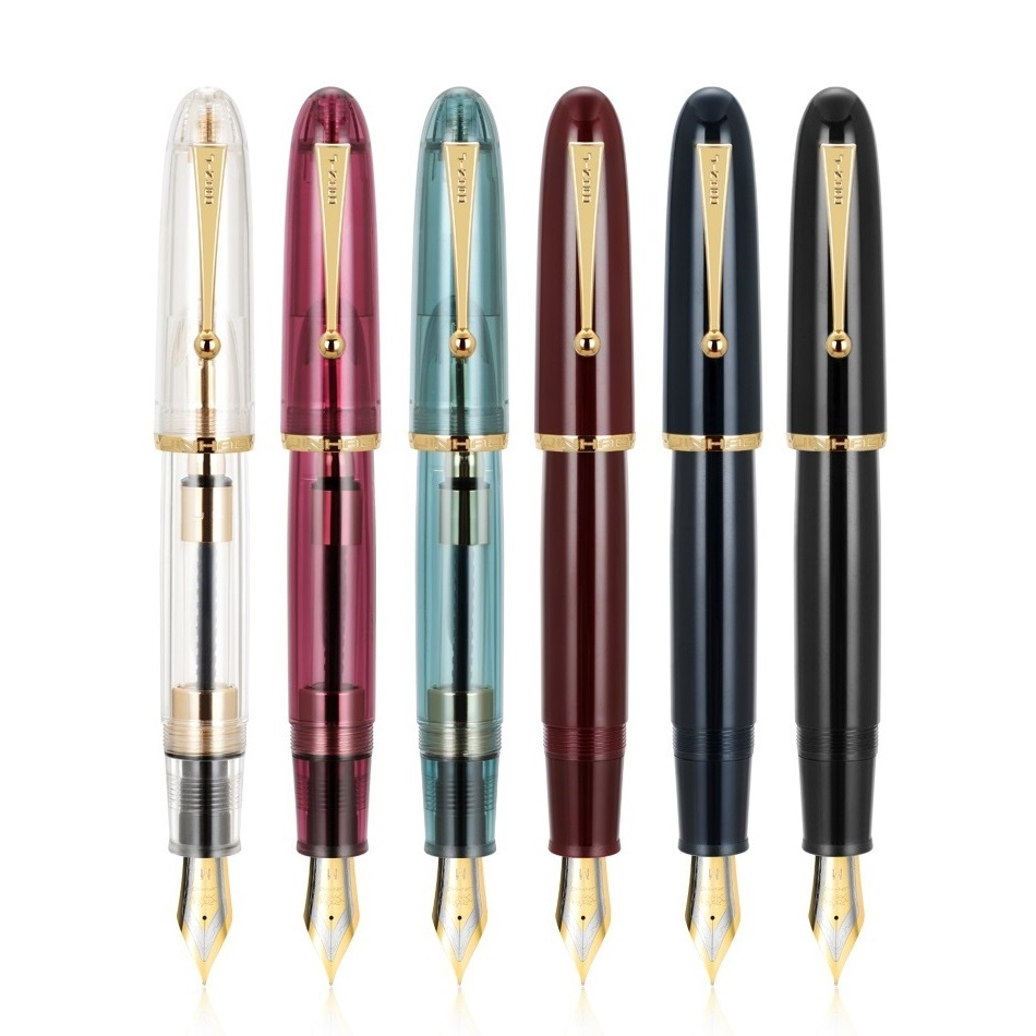 Penlab Jinhao 9019 Fountain Pen Iridium M Nib for Writing Calligraphy ...