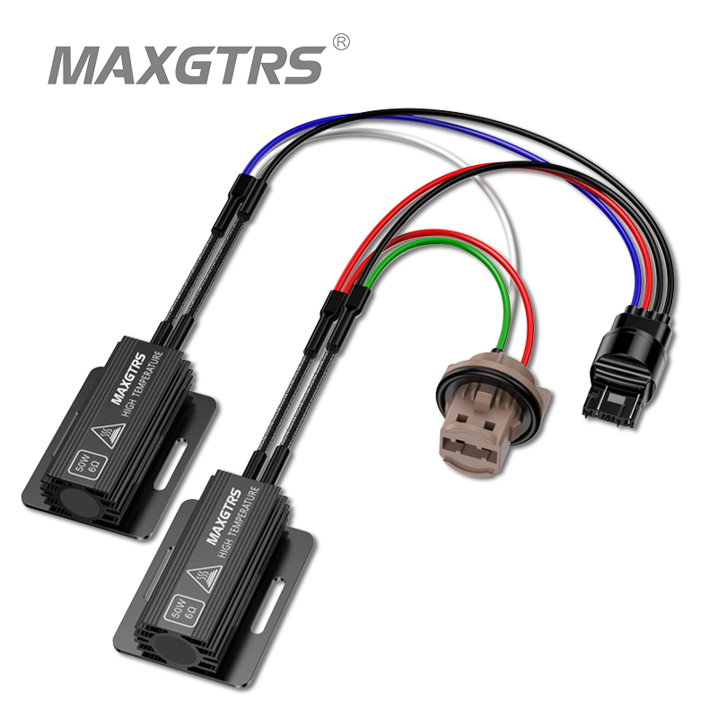 MAXGTRS Car Decoder BAU15S 1156 BA15S 1157 BAY15D 7440 7443 LED Turn ...