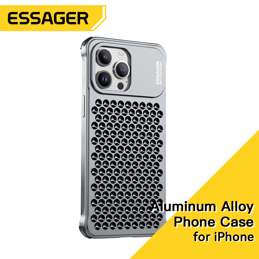 Essager aluminum alloy mobile phone case For ip13-14 cooling mobile ...