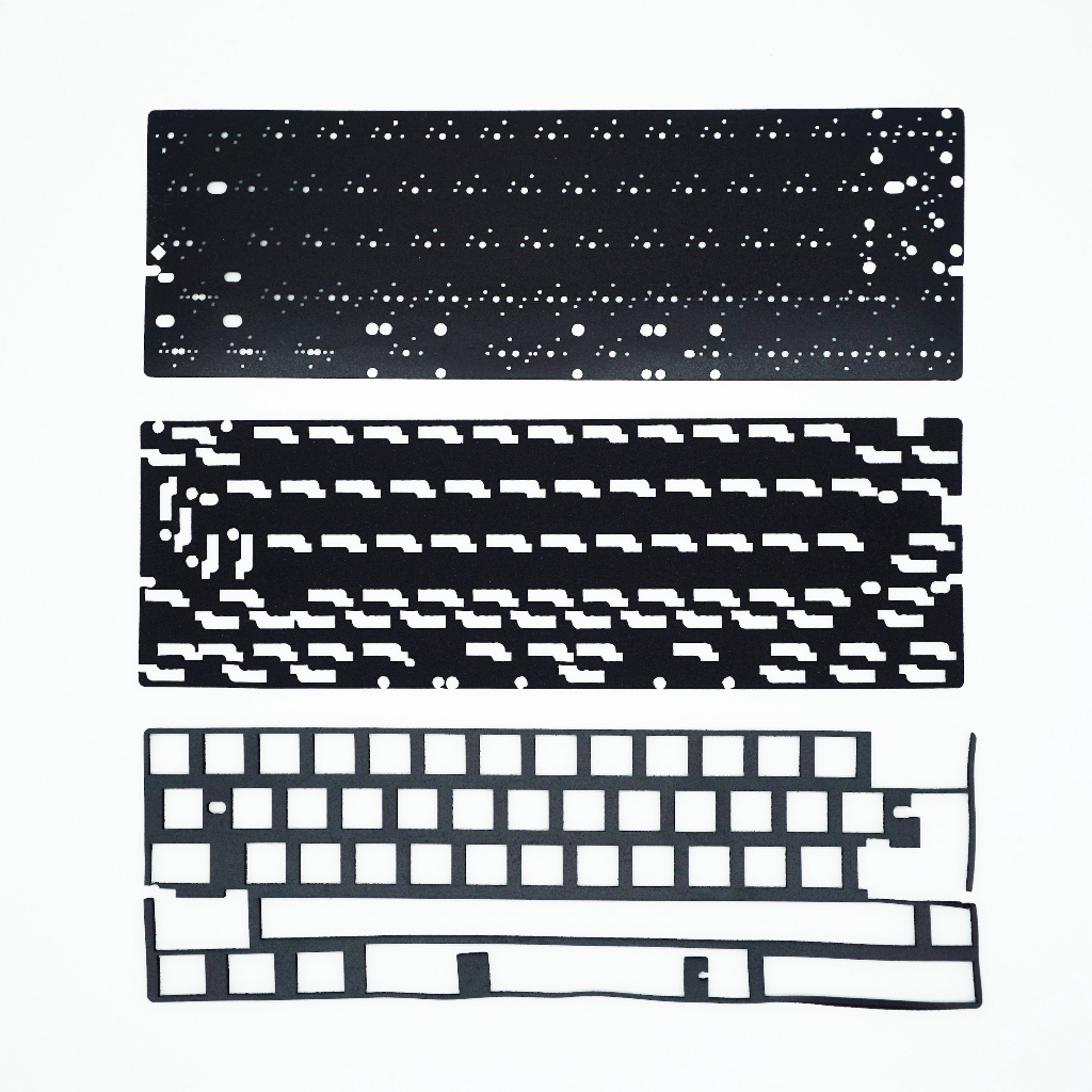 Keebox 60 64 80 Layout Poron Plate Foams Switches Sheet Bottom Foam ...