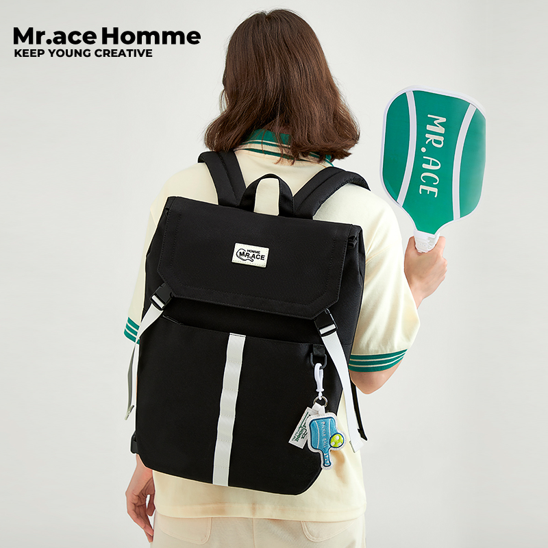 Mrace aesthetic bagpack for school unisex simple backpack for women ...