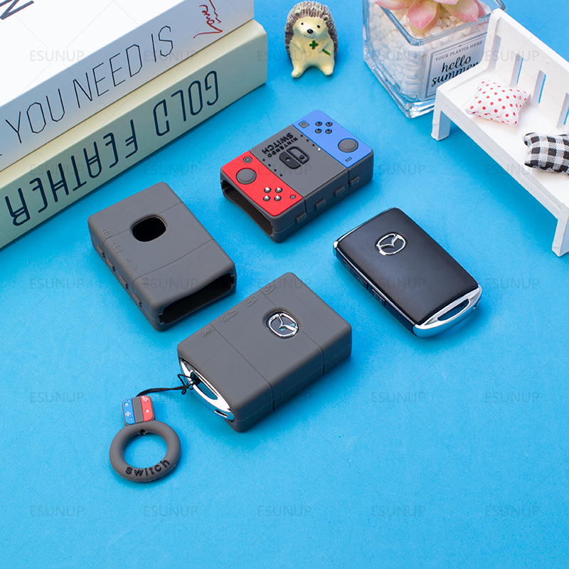 New cartoon key cover for Mazda CX5 CX3 CX30 Mazda 2 Mazda 3 Mazda 6 ...