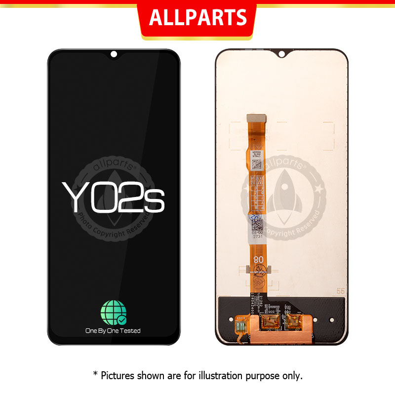 6.51" Display for VIVO Y02s LCD Touch Screen Digitizer Replacement ...