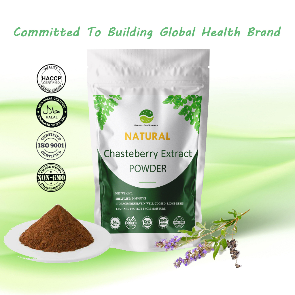 【Natural】Chasteberry Extract Powder/Promote Breast Health/Alleviate ...