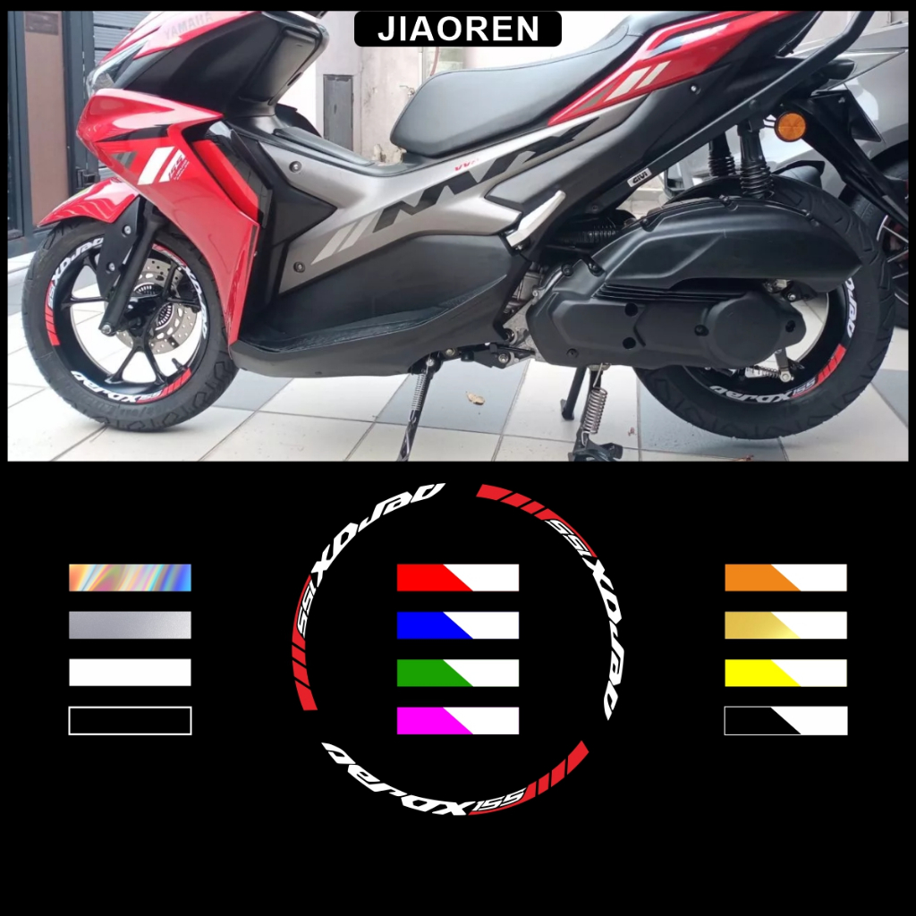 Mags decals rim sticker for motorcycle NVX 155 Aerox 155 v2 v1 ...