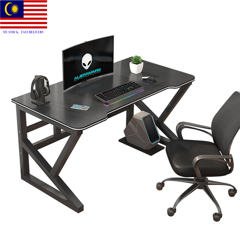 [PH STOCK] PC Laptop Table Computer Desk Desktop Computer Meja Gaming ...
