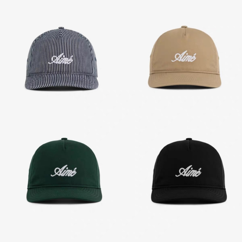 AIME ALD hat letter logo embroidered baseball cap | Shopee Philippines