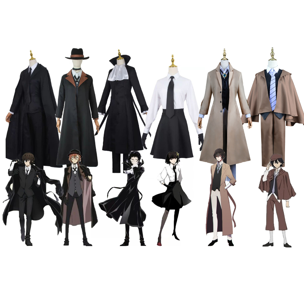 【Ready Stock】Anime Bungou Stray Dogs Men Women Nakahara Chuuya Dazai ...