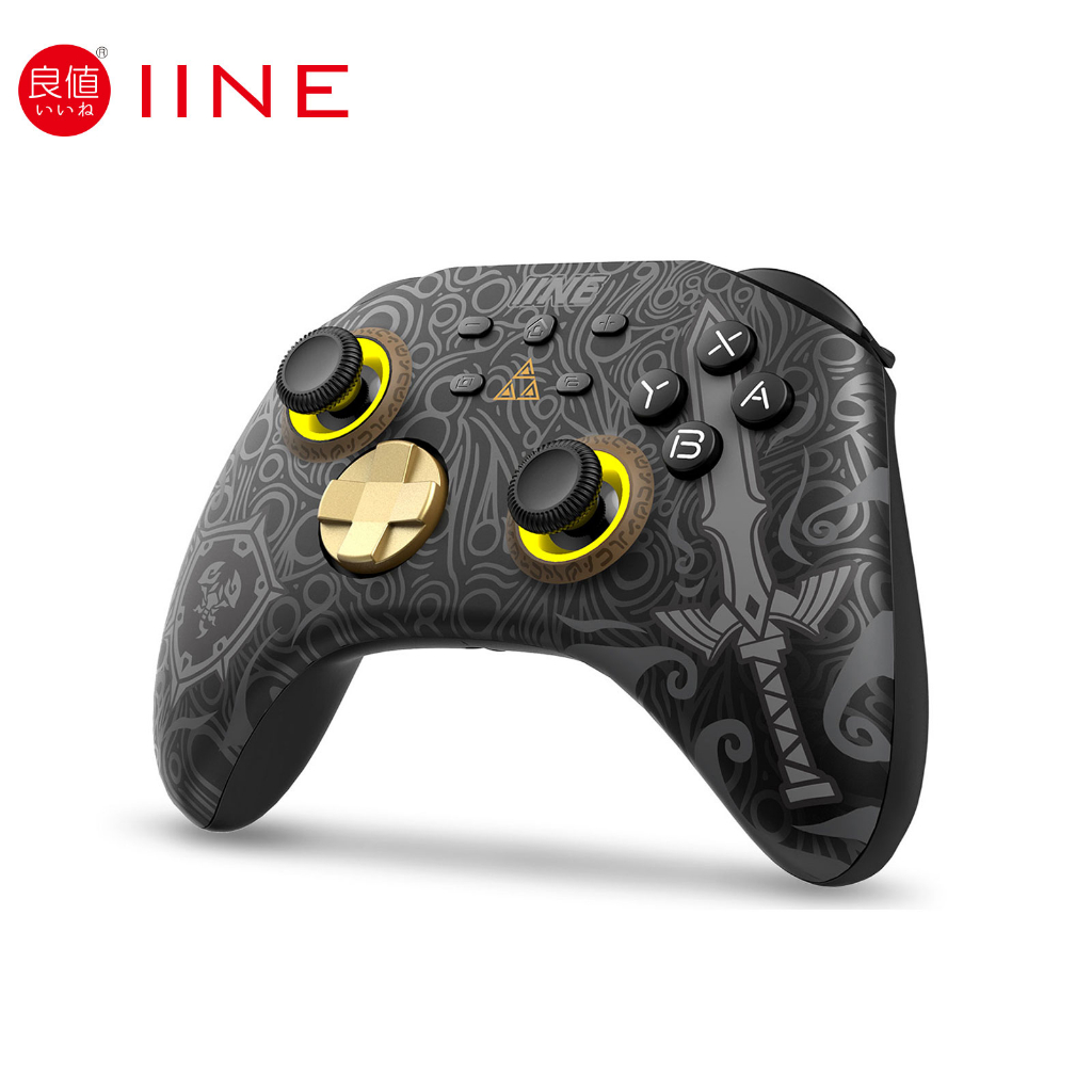 IINE Ares Zelda Wireless Pro Controller with Headset Jack RGB Light for ...