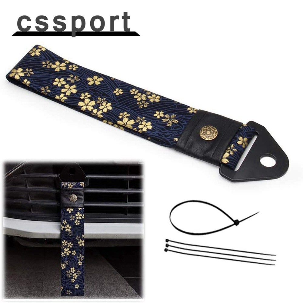 Universal Car trailer rope front bumper decorative streamer safety ...