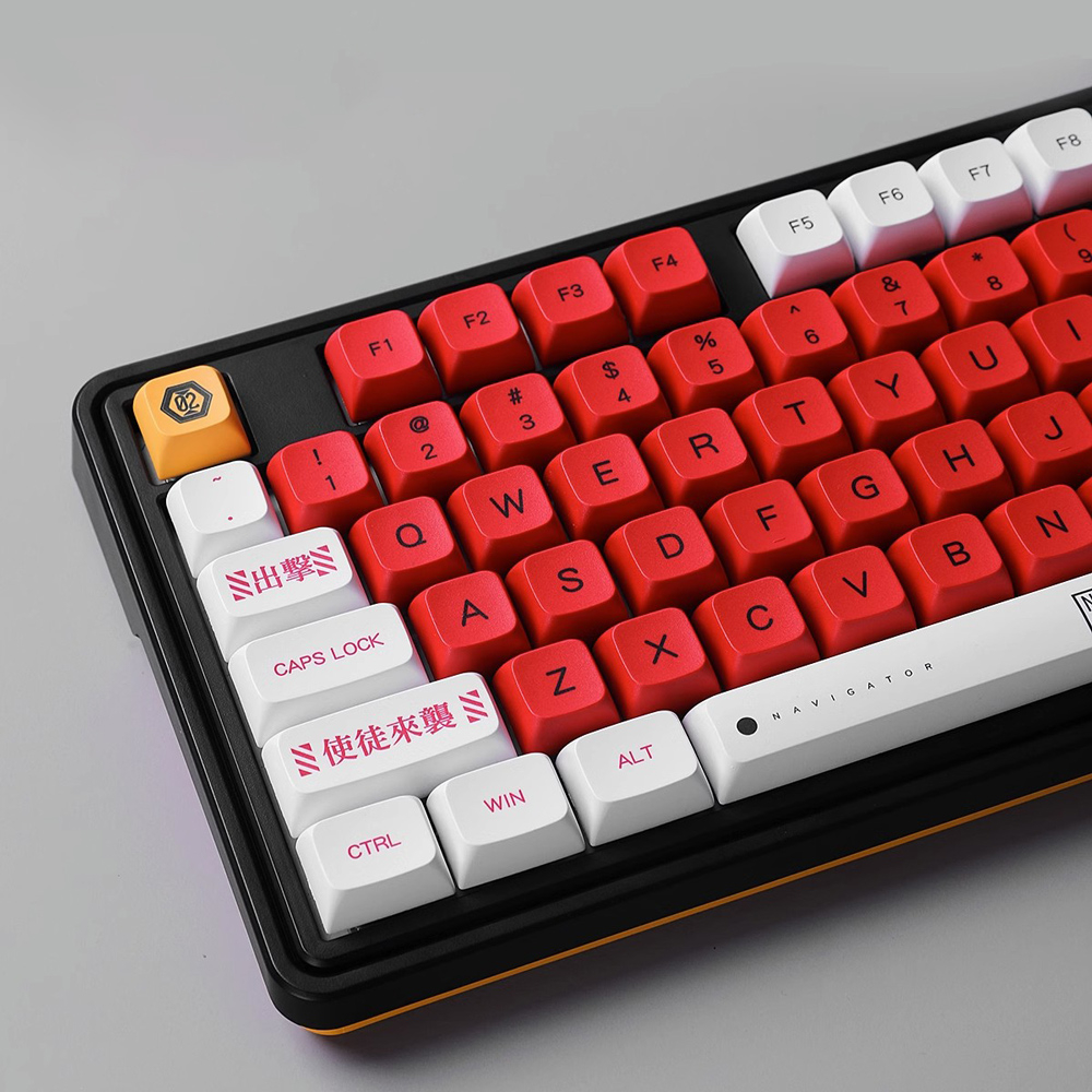[In stock] EVA-02 Keycaps PBT Material xda profile Dye-sub 130+keys ...
