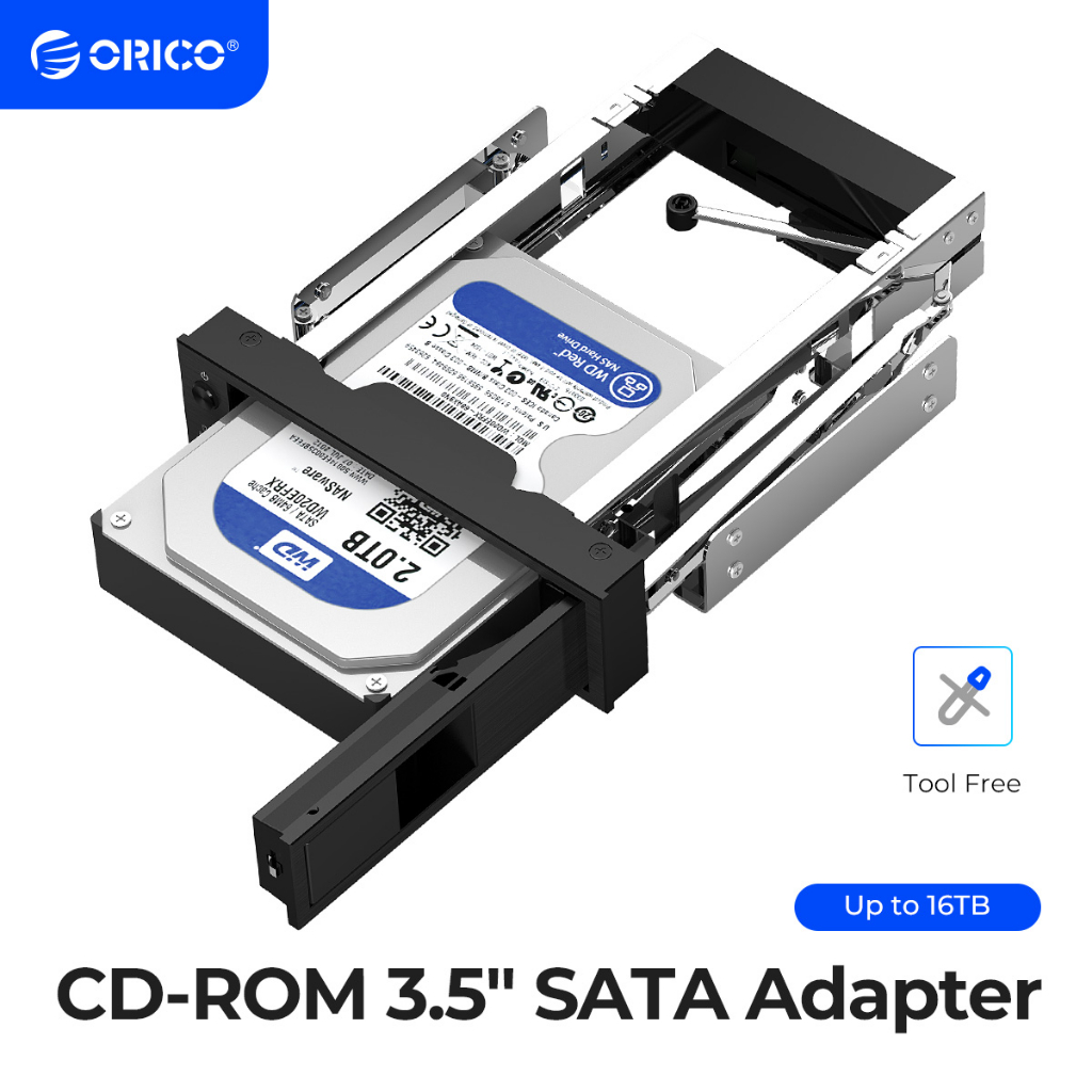 ORICO 3.5 inch HDD Frame Mobile Rack Internal HDD Case CD-ROM Space ...