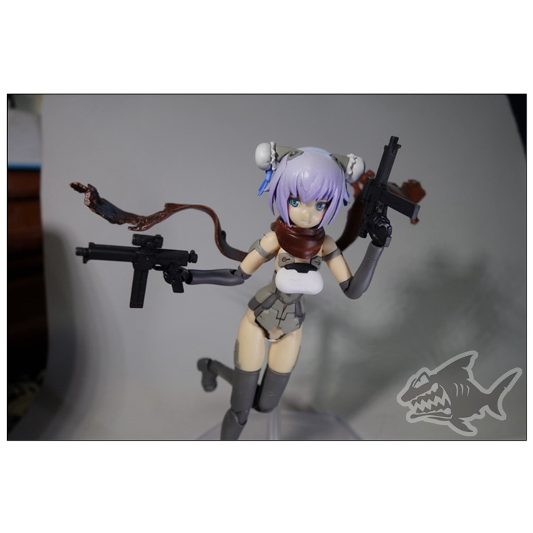 SH STUDIO 1/12 MEGAMI DEVICE tactical scarf shawl Resin Garage Kit ...