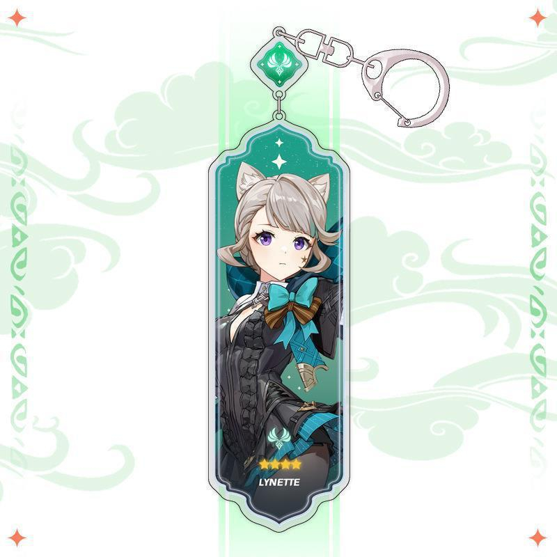 Genshin impact keychain long pendant Furina genshin impact Neuvillette ...