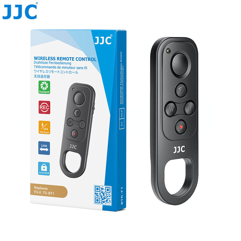 JJC Bluetooth Wireless Remote Control Shutter Release for Fuji Fujifilm Camera XM5 X100VI X-S20 ...