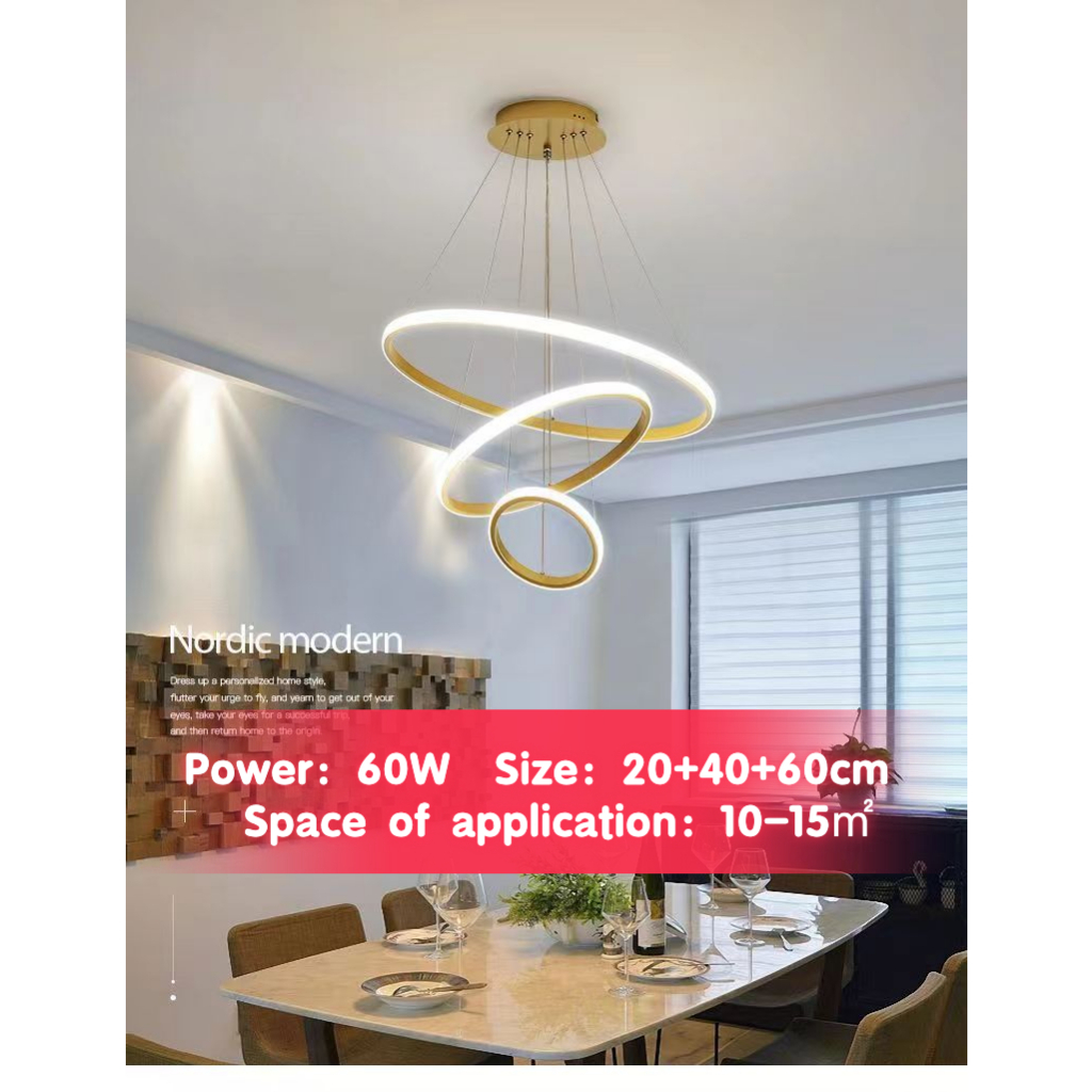 LED Ceiling Light Dimmable With Remote Square Ceiling Lamp Living ...