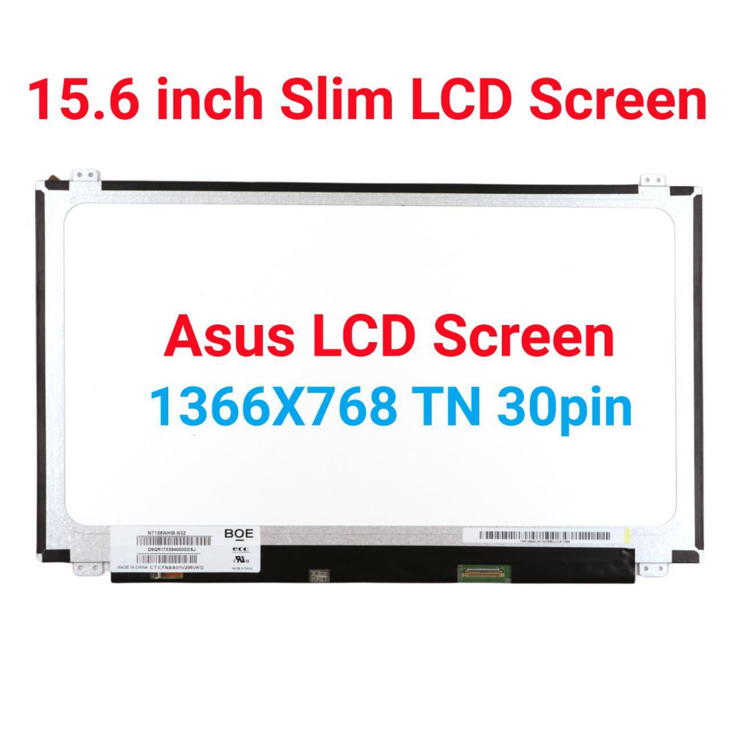 For Asus X540M X540U Replacement 1366x768 Laptop Screen | Shopee ...