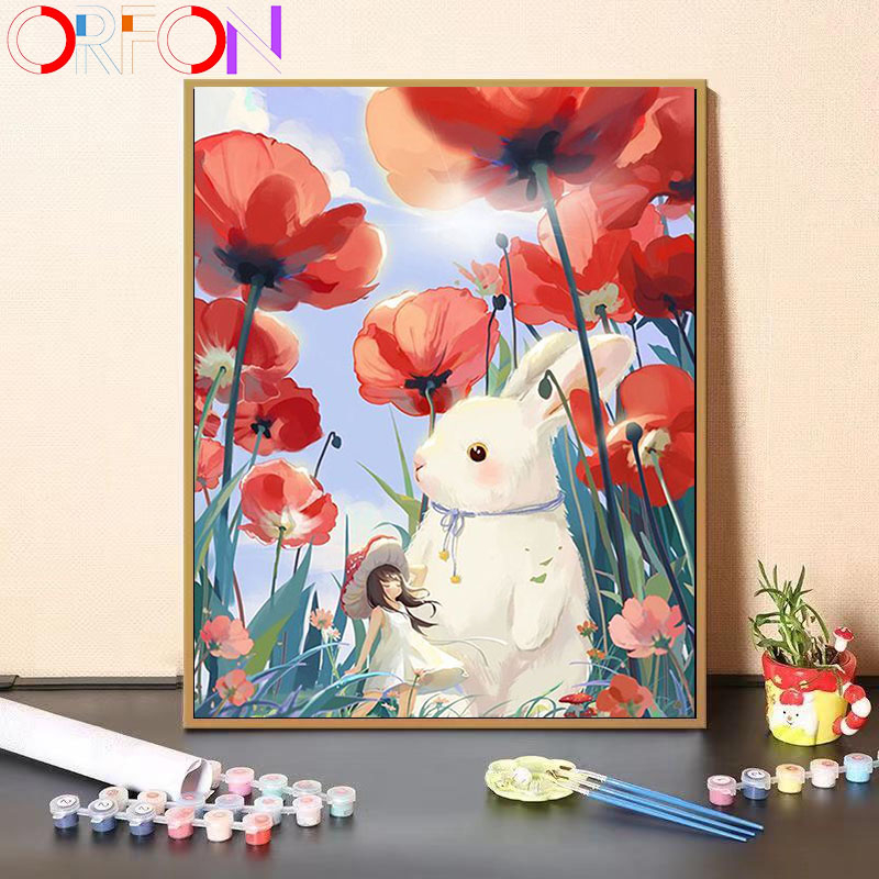 ORFAN-20 * 30cm - Spot Oil Painting - ORFON Oil Painting - Cartoon ...
