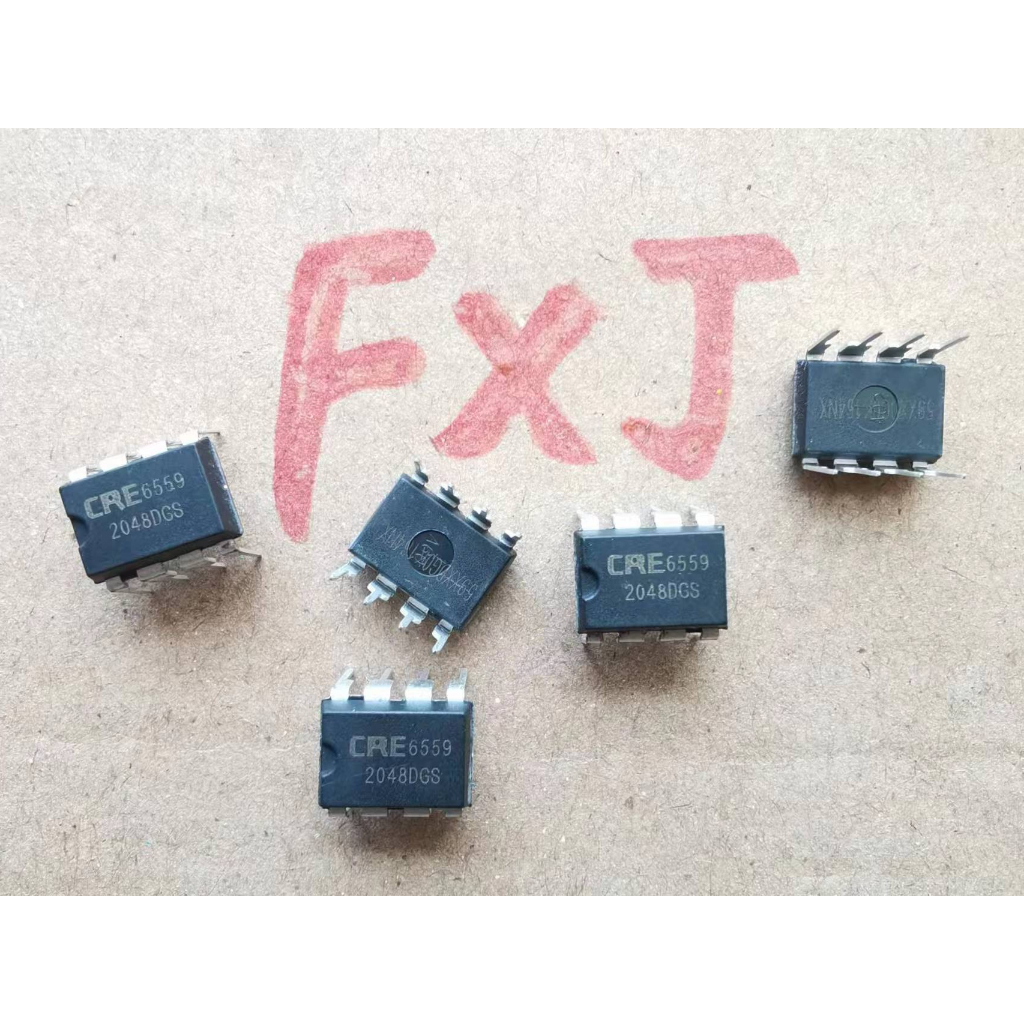 4A Built-In ((5pcs) DCSF DIP-8 30W Power Adapter CRE6559 Genuine ...
