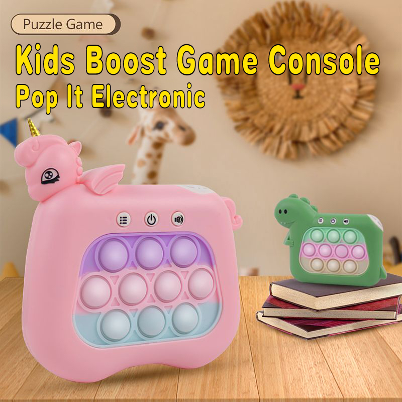 Quick Push Game Console Electronic Speed Push Through Pop It Game ...