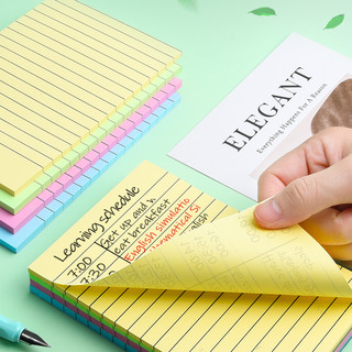 200 Sheets Long Line Sticky Notepad INS Post It Notes Large Tag ...