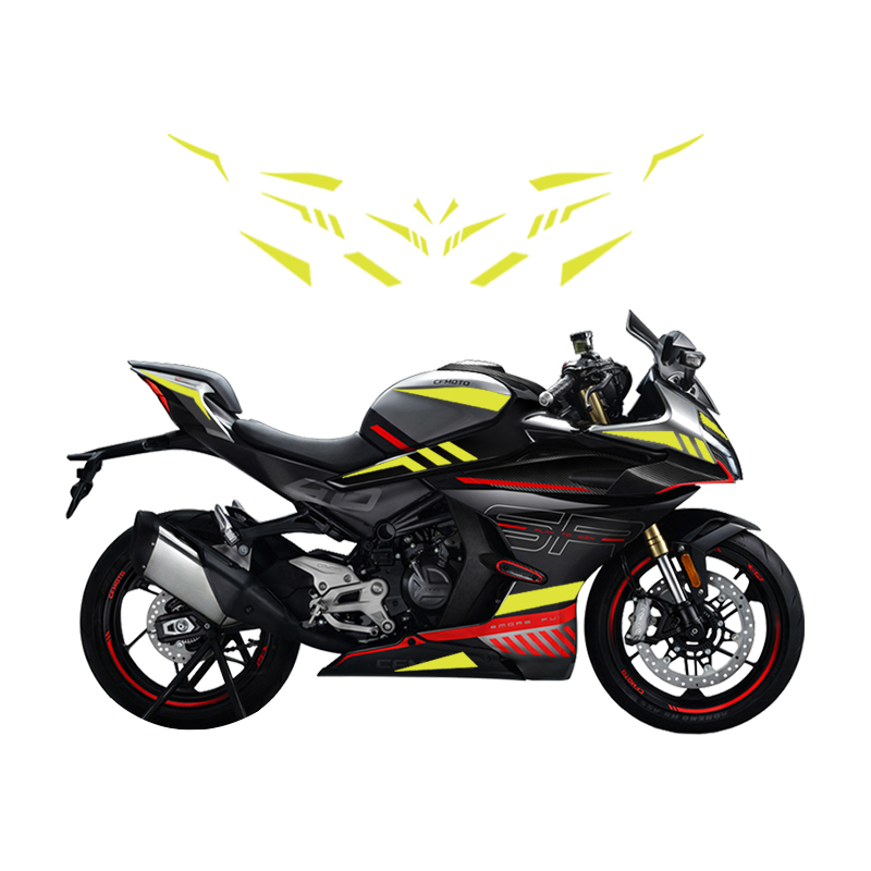 cfmoto 450sr striping sticker for motorcycle vinyl reflectorized ...