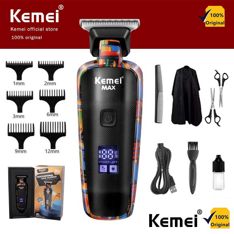 Kemei Multifunctional Hair Trimmer for Men Beard Trimer Professional ...