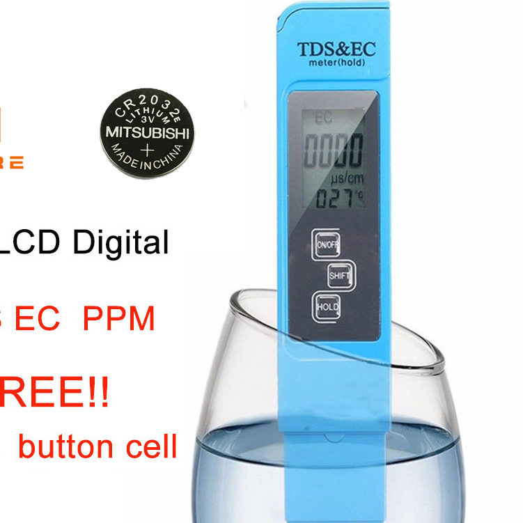 DIYMORE 3 In 1 Blue Ec-1 Water Quality Test Meter Digital Tool Tds And ...