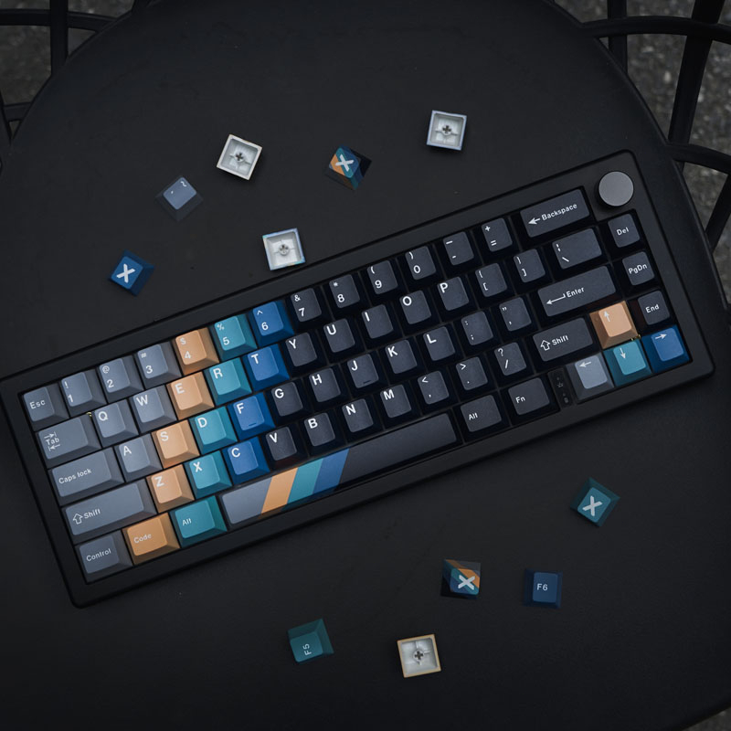 GMK Record gradient 129-key/set PBT Dye sublimation cherry profile ...