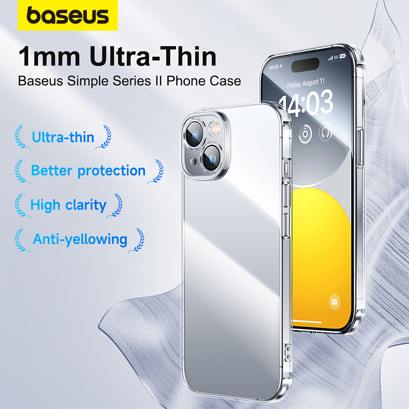 Baseus Ultra-thin Phone Case High Clarity Anti-yellowing Better ...