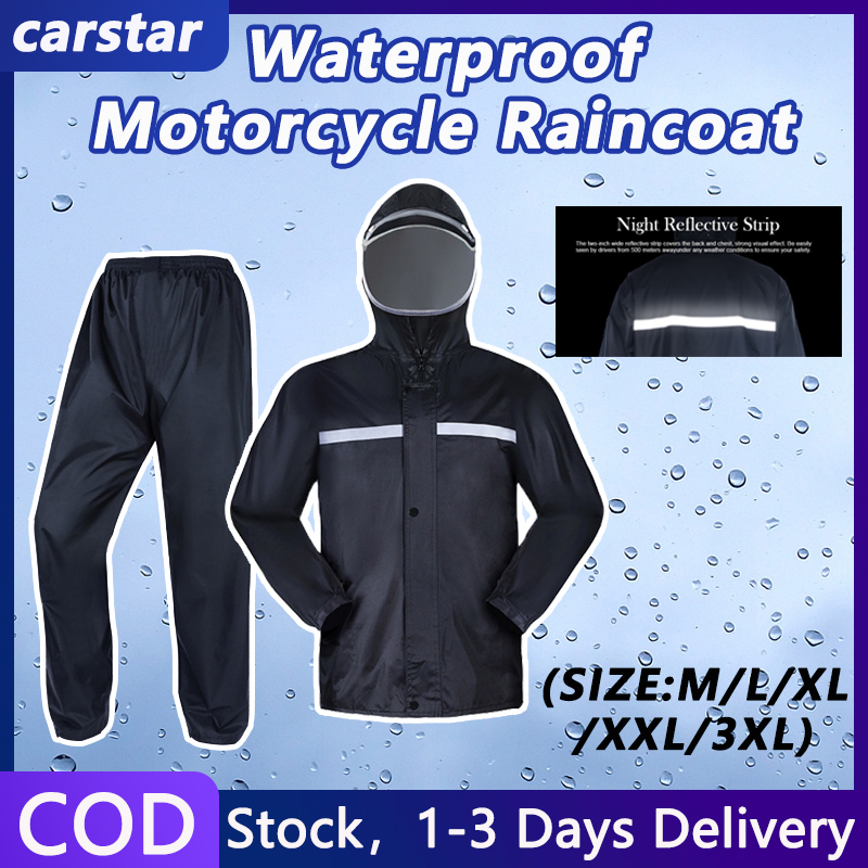 Rain Coat For Motorcycle Waterproof Motor Bicycle Raincoat Motorbike ...