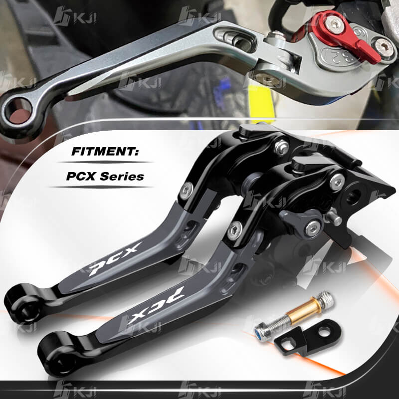 For Honda PCX 160/150/125 Parking Brake Lever Clutch Lever Set Foldable ...