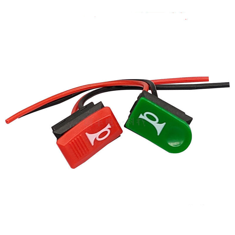 Electric Vehicle Horn Switch Car Motorcycle Horn Modified Push Button ...