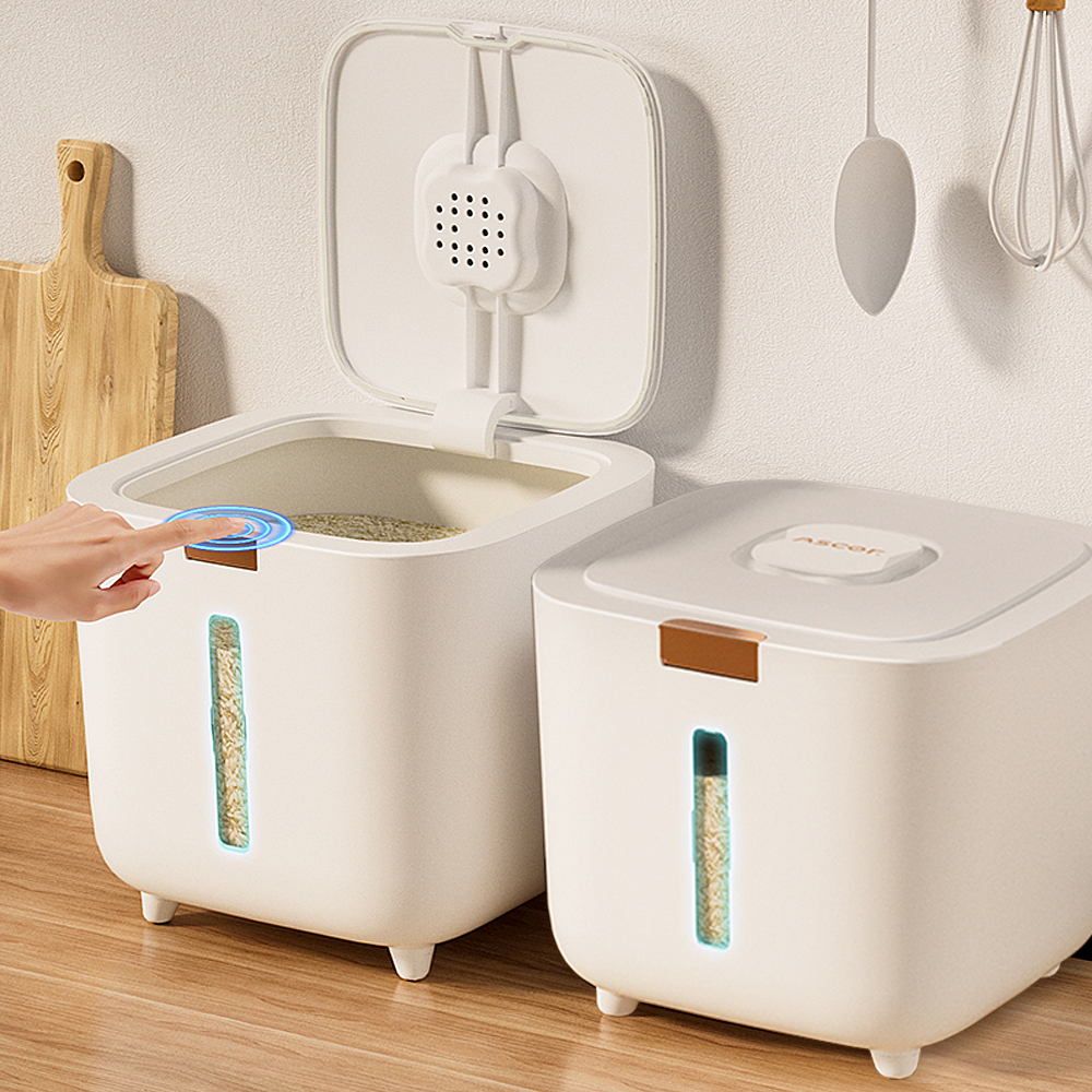 5kg Rice Dispenser and Storage with measuring cup insect-proof moisture ...