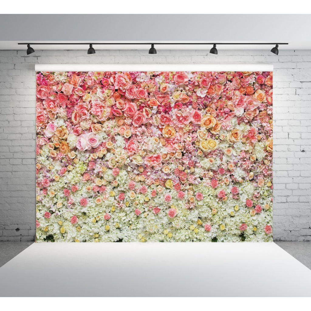 7x5ft Floral Backdrop for Photography Backdrop Wedding Backdrops Spring ...