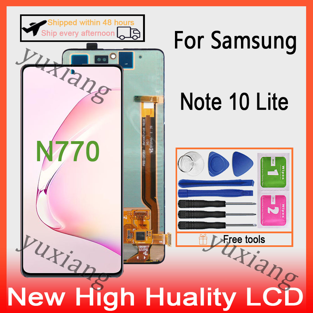 OLED TFT For Samsung Galaxy Note 10 Lite LCD Display Touch Screen ...
