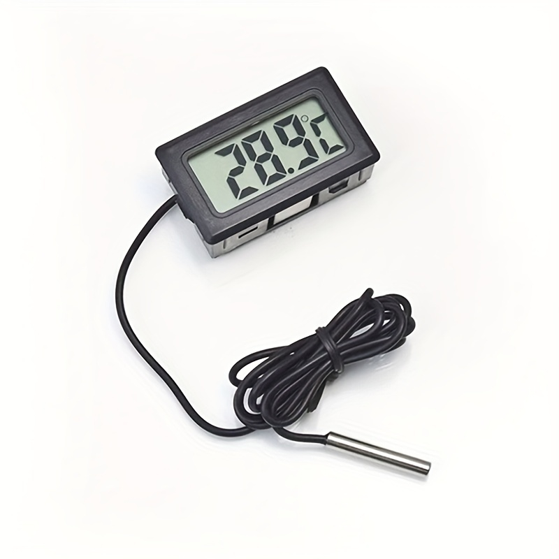 1PC Mini Temperature Sensor LCD Car Digital Thermometer Hygrometer ...