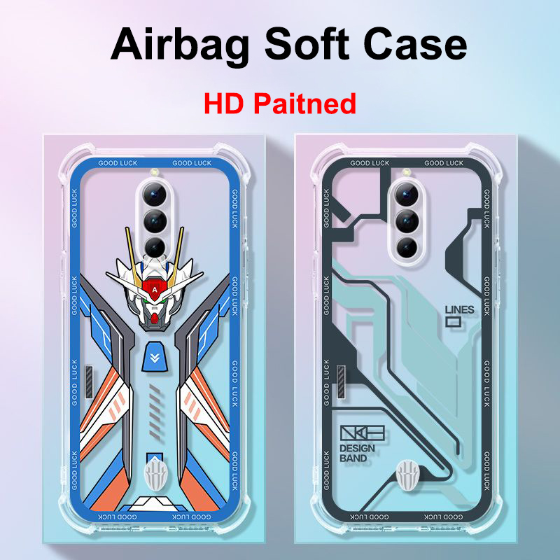 For ZTE Nubia RedMagic 8 Pro Plus Case Red Magic 8S Pro+ Silicone ...