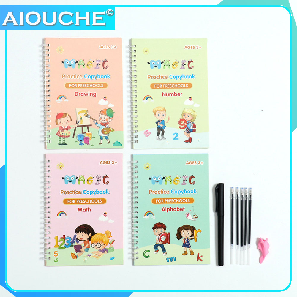 Writing Exercise Books English Groove Magic Practice Copybook Children ...